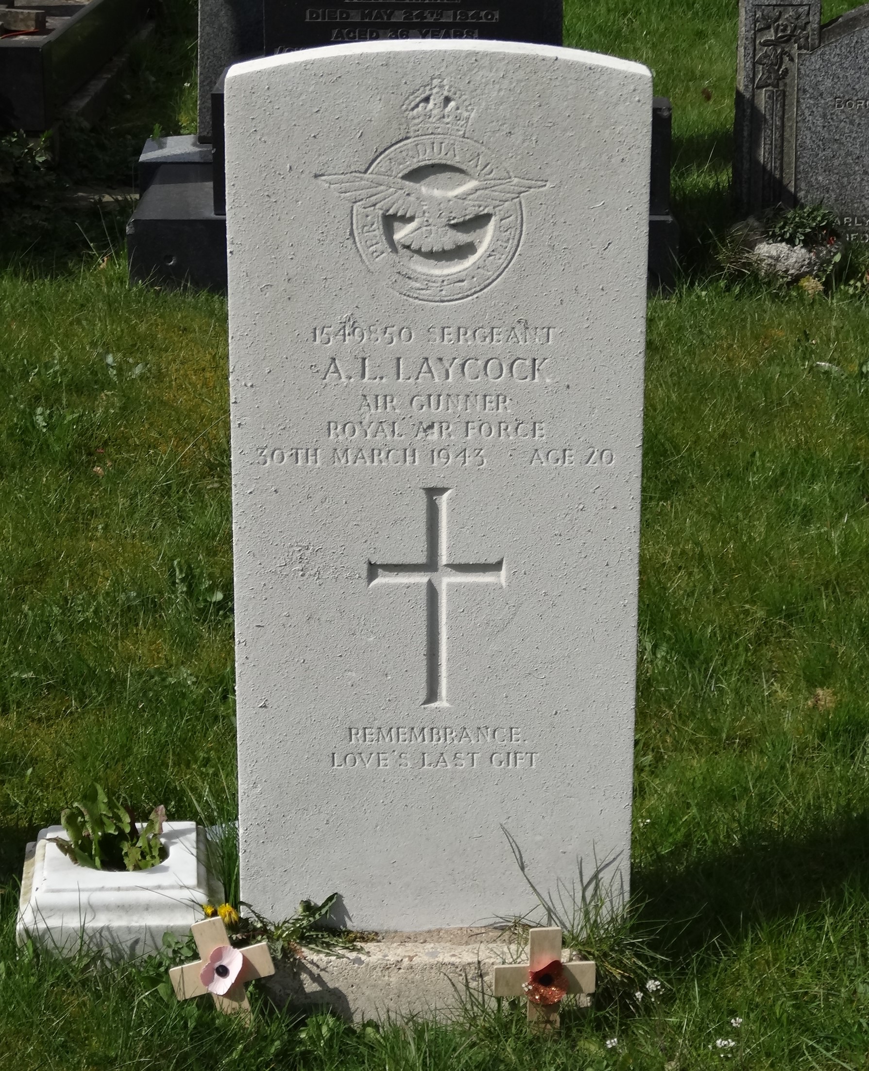 LAYCOCK Arthur L | Queensbury Remembers